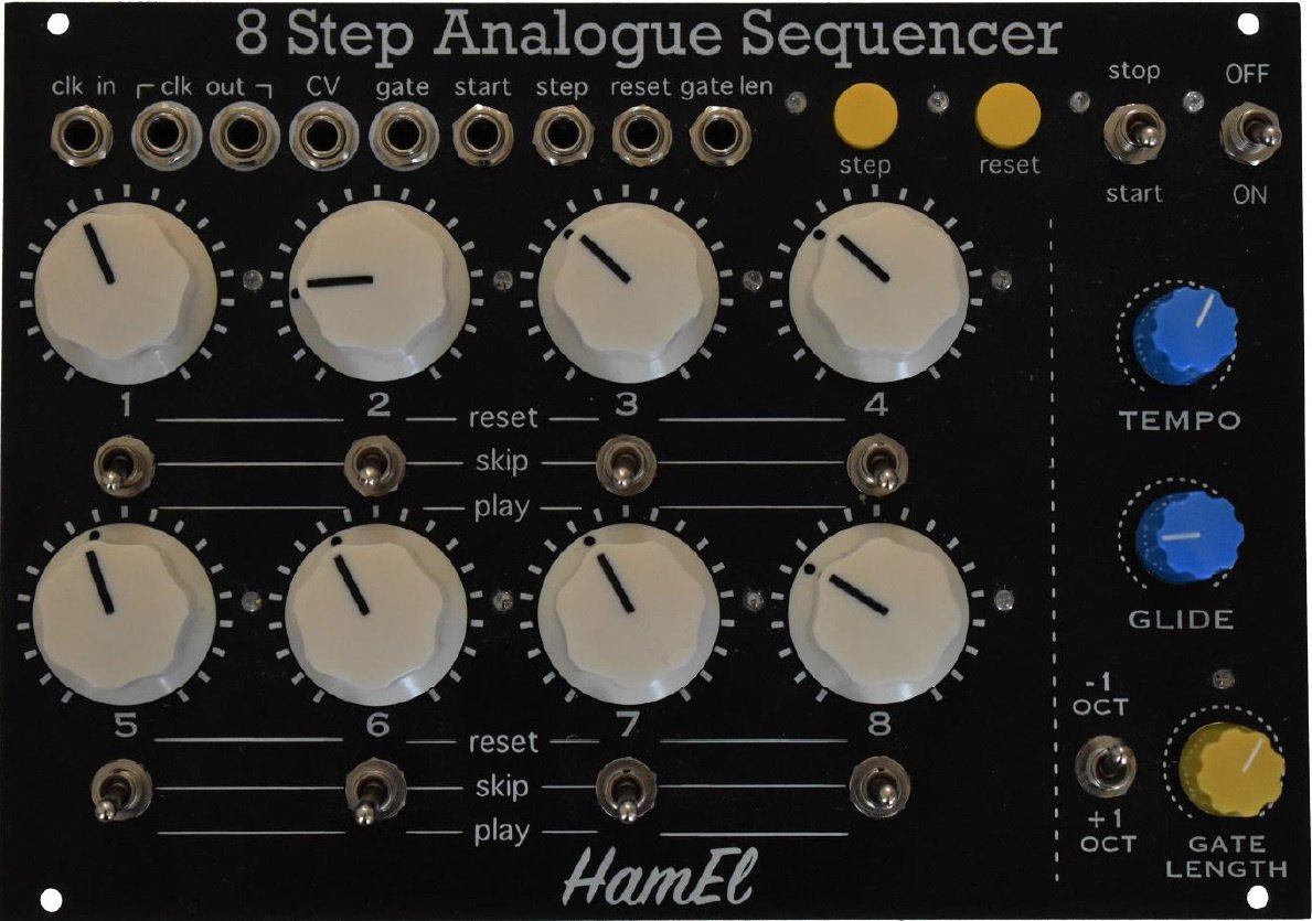 Hampshire Electronics 8 Step Sequencer Eurorack Module On Modulargrid