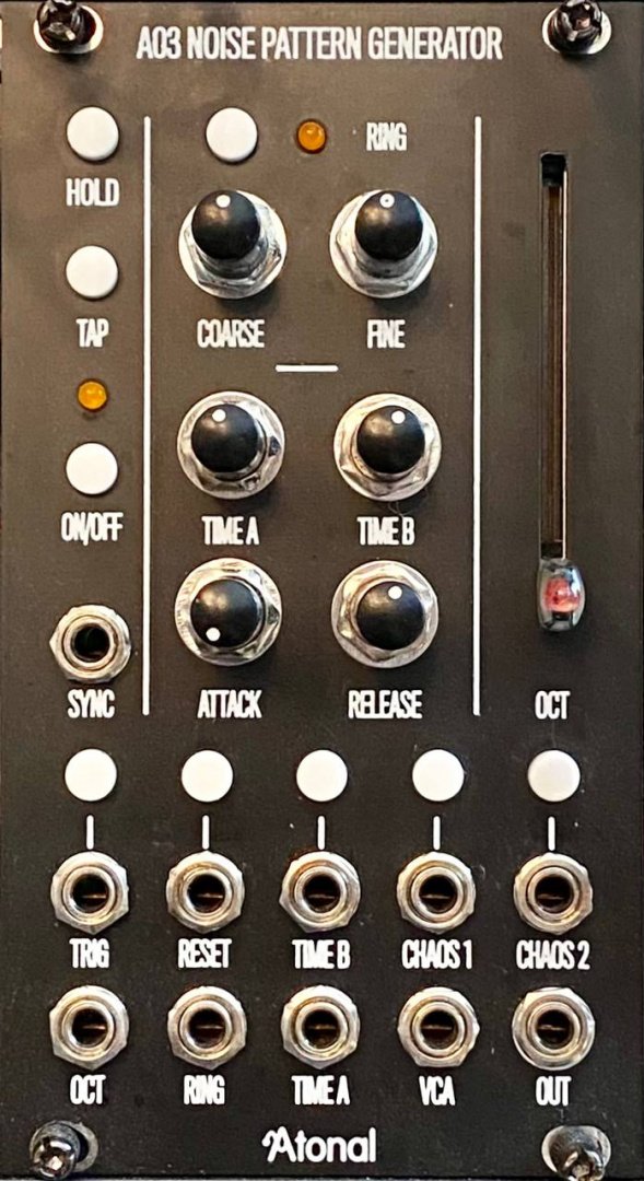 Atonal Circuits Noise Pattern Generator Eurorack Module On Modulargrid