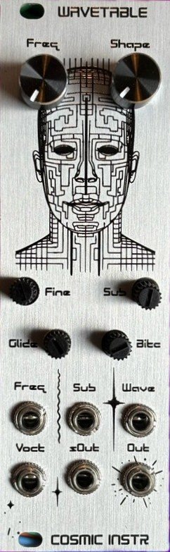 Cosmic Instruments Voltage Controlled Wavetable Oscillator Eurorack